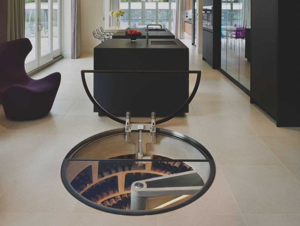 The Spiral Cellar - In-Floor Spiral Wine Cellar - Spiral Cellars